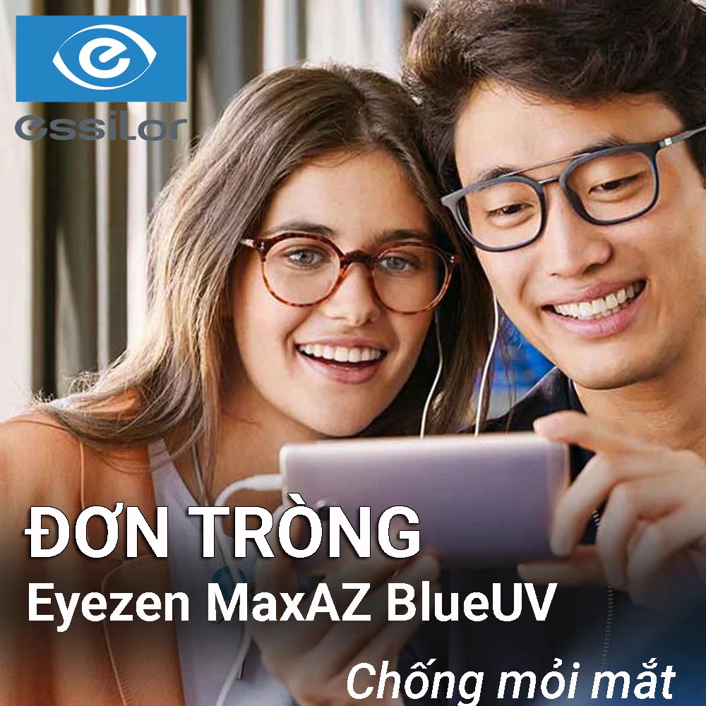 Tròng kính Essilor Eyezen MaxAZ BlueUV Capture