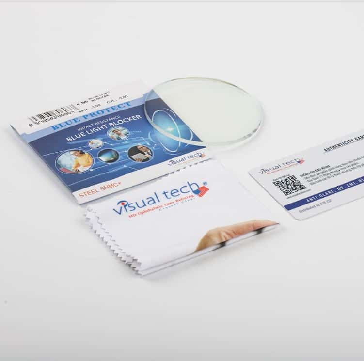 Tròng kính Visual Tech Blue Protech - hàng chính hãng